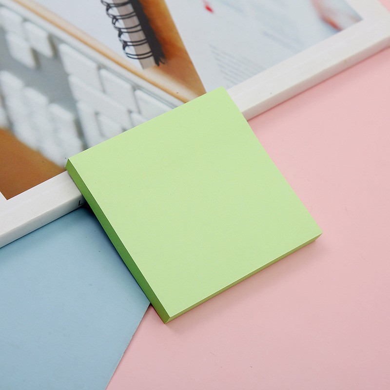 โพสต์อิท สีพลาสเทลและสีนีออน 100แผ่น sticky note กระดาษโน๊ตแบบมีกาว ...