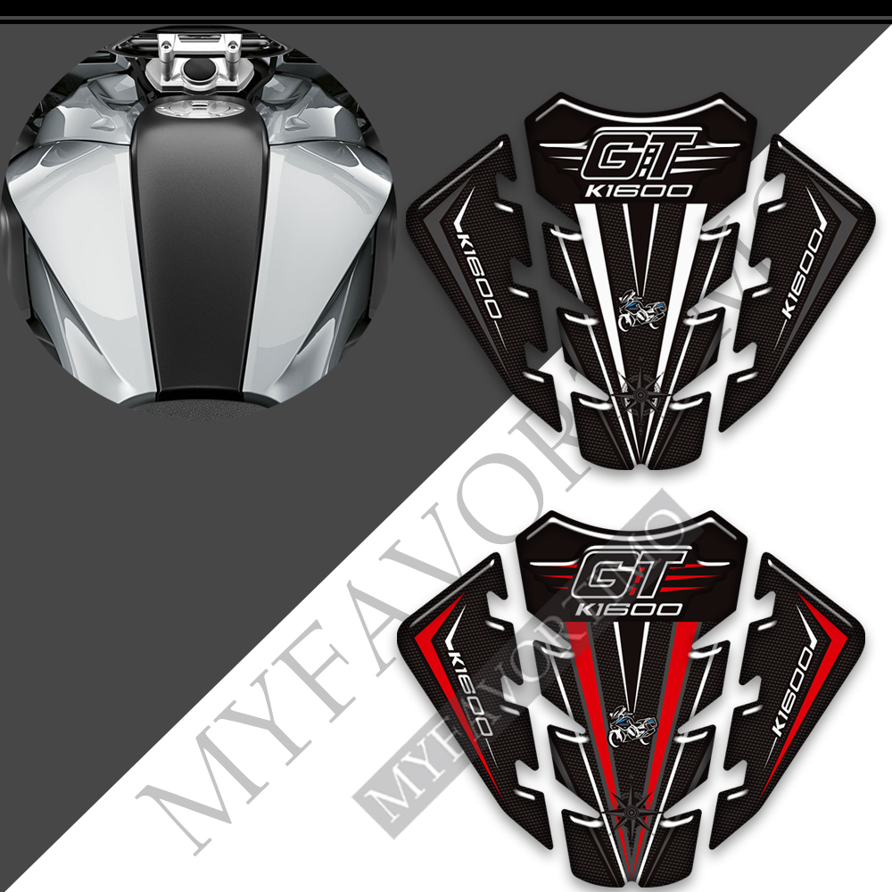 Motorcycle Gas Fuel Oil Kit Knee Tank Pad Stickers Protection Fairing ...