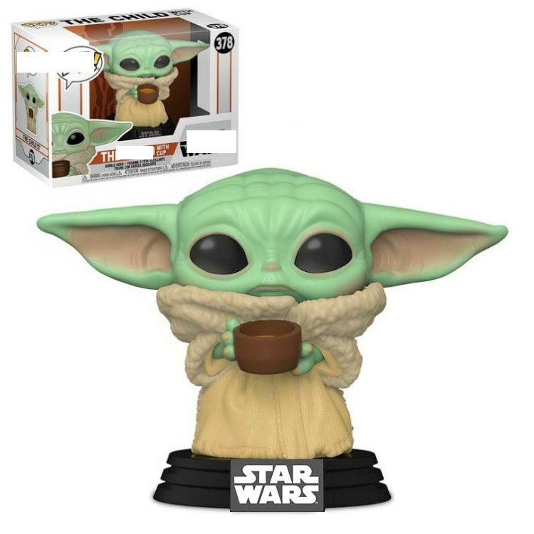 Funko Pop! Star - Wars: The Mandalorian - The Child Yoda Vinyl ...