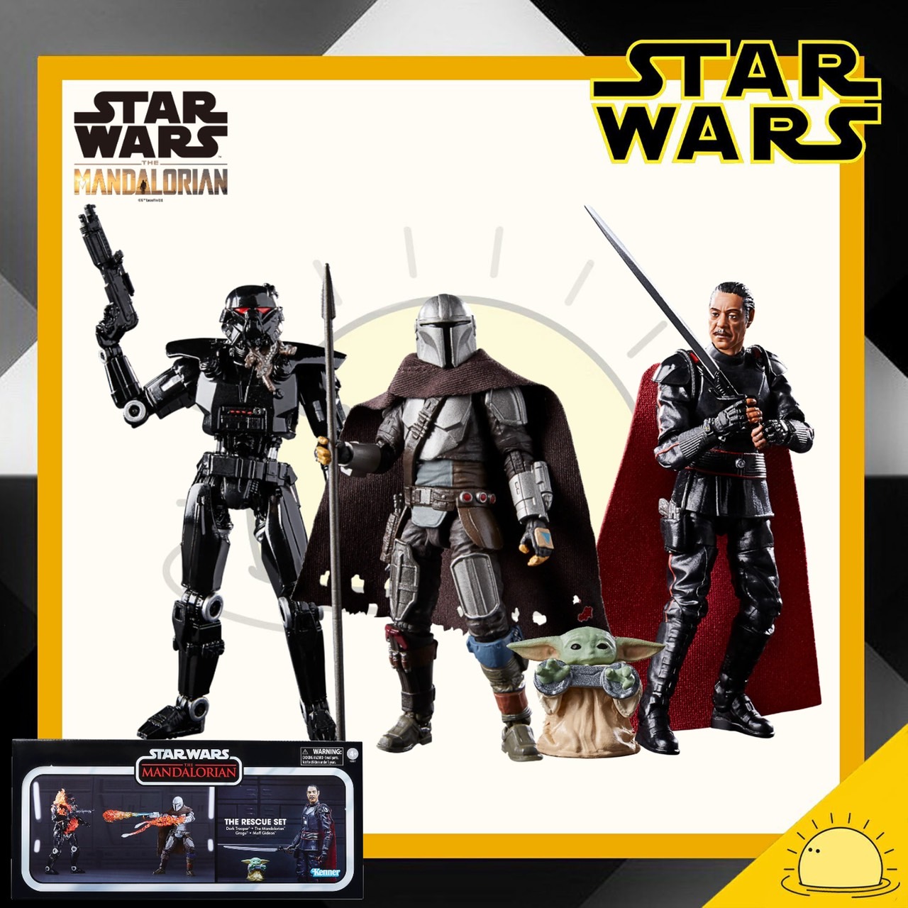 The Rescue Set Multipack Star Wars The Mandalorian Vintage Collection ...