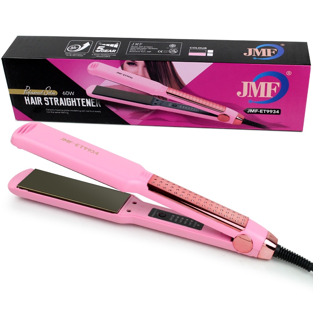 เครื่องหนีบผม JMF - ET 9934 ม้วนผม ยืดผม รีดผม (คละสี) รุ่น 9934-05A-k3-p | Lazada.co.th