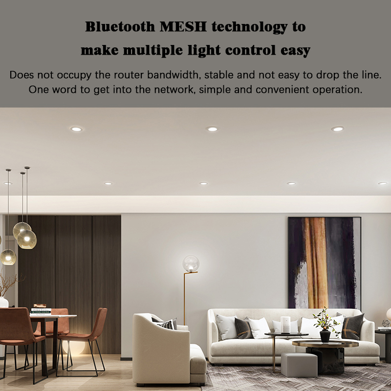 Xiaomi Mijia LED Downlight Bluetooth MESH Version Ceiling Lights ปรับ ...