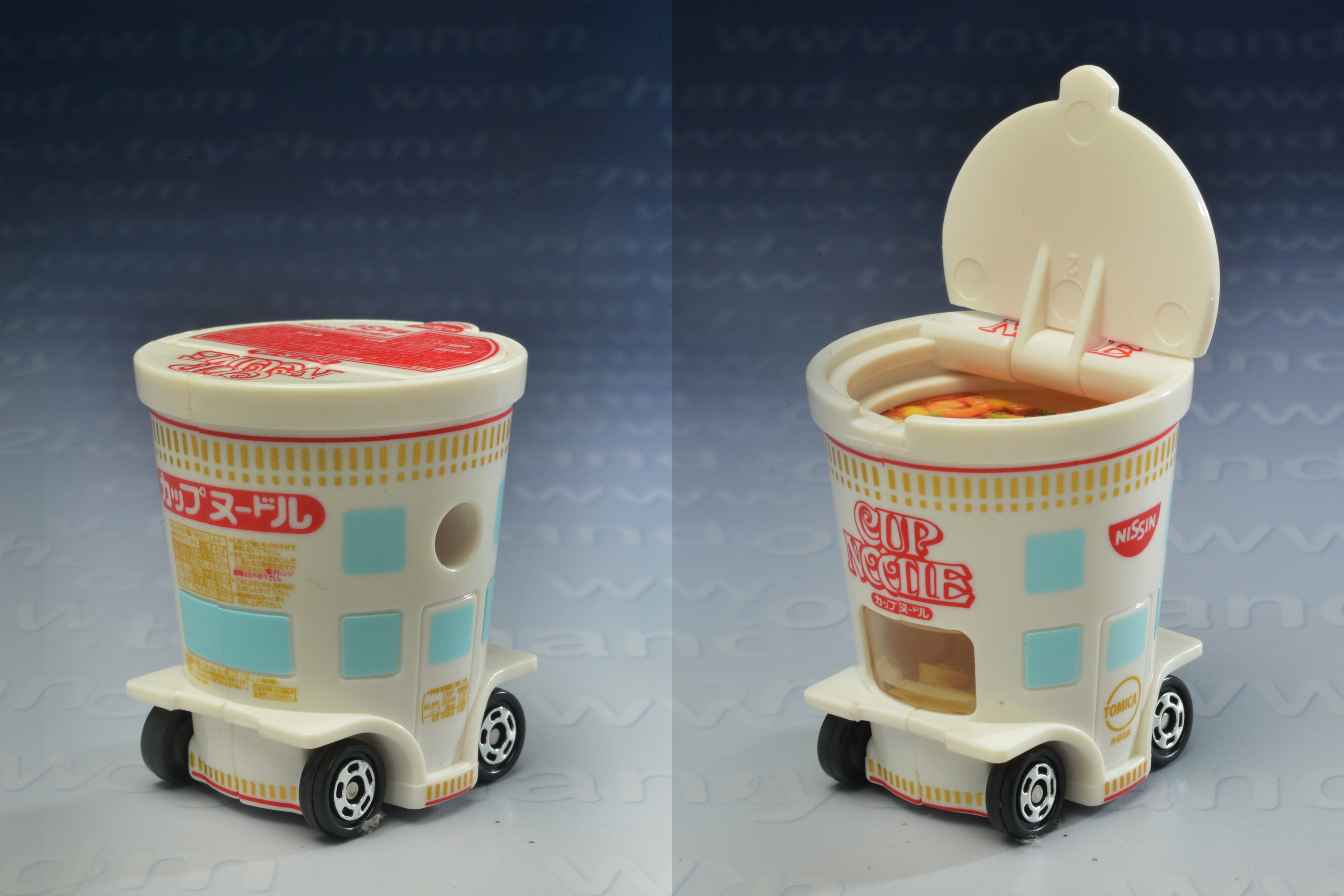 ์No.1866 รถเหล็ก Tomica No.161 Nissin cup Noodle Car, Dream ผลิตโดย ...