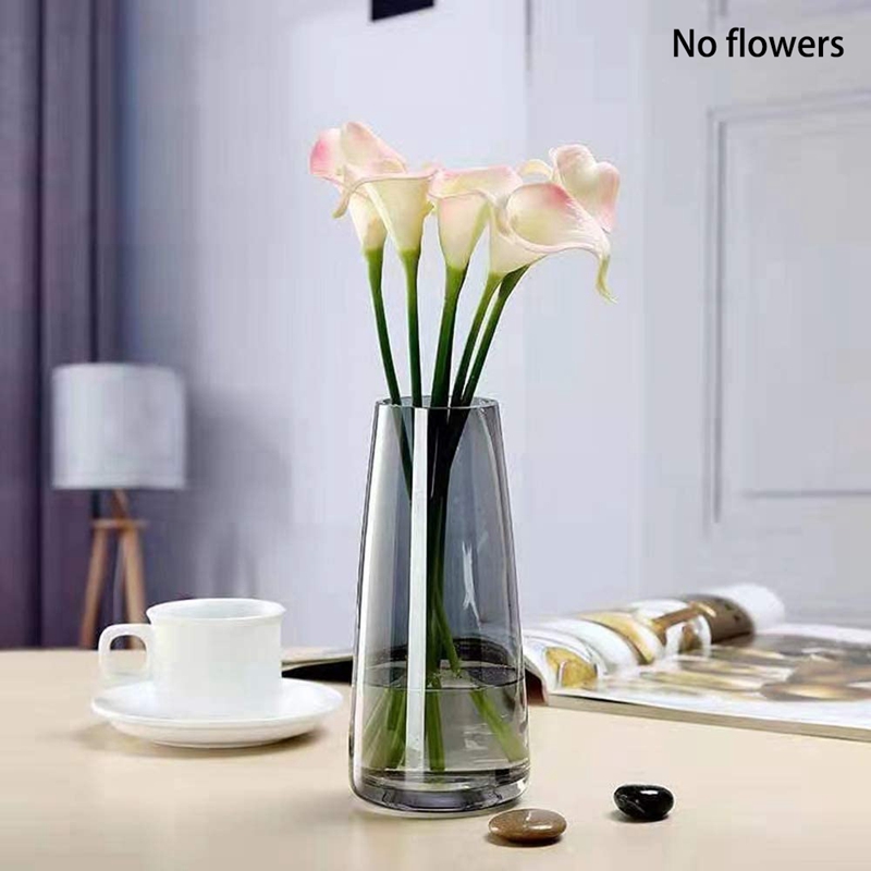 Flower Glass Vase for Decor Home Handmade Modern Large Flower Vases for ...