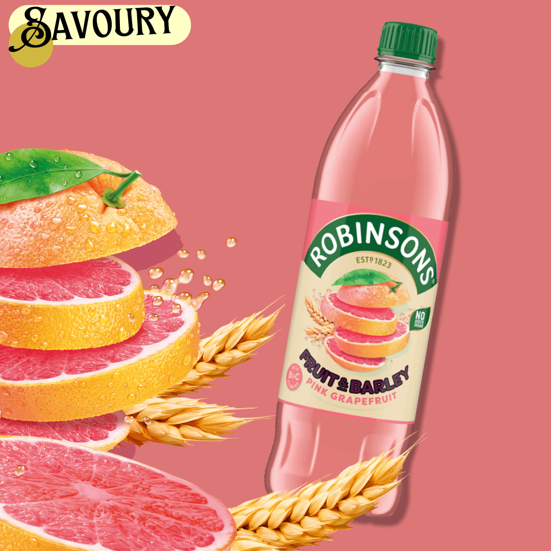 Robinsons Fruit and Barley Pink Grapefruit 1L น้ำผลไม้บาร์เลย์ รสพิ้งค์ ...