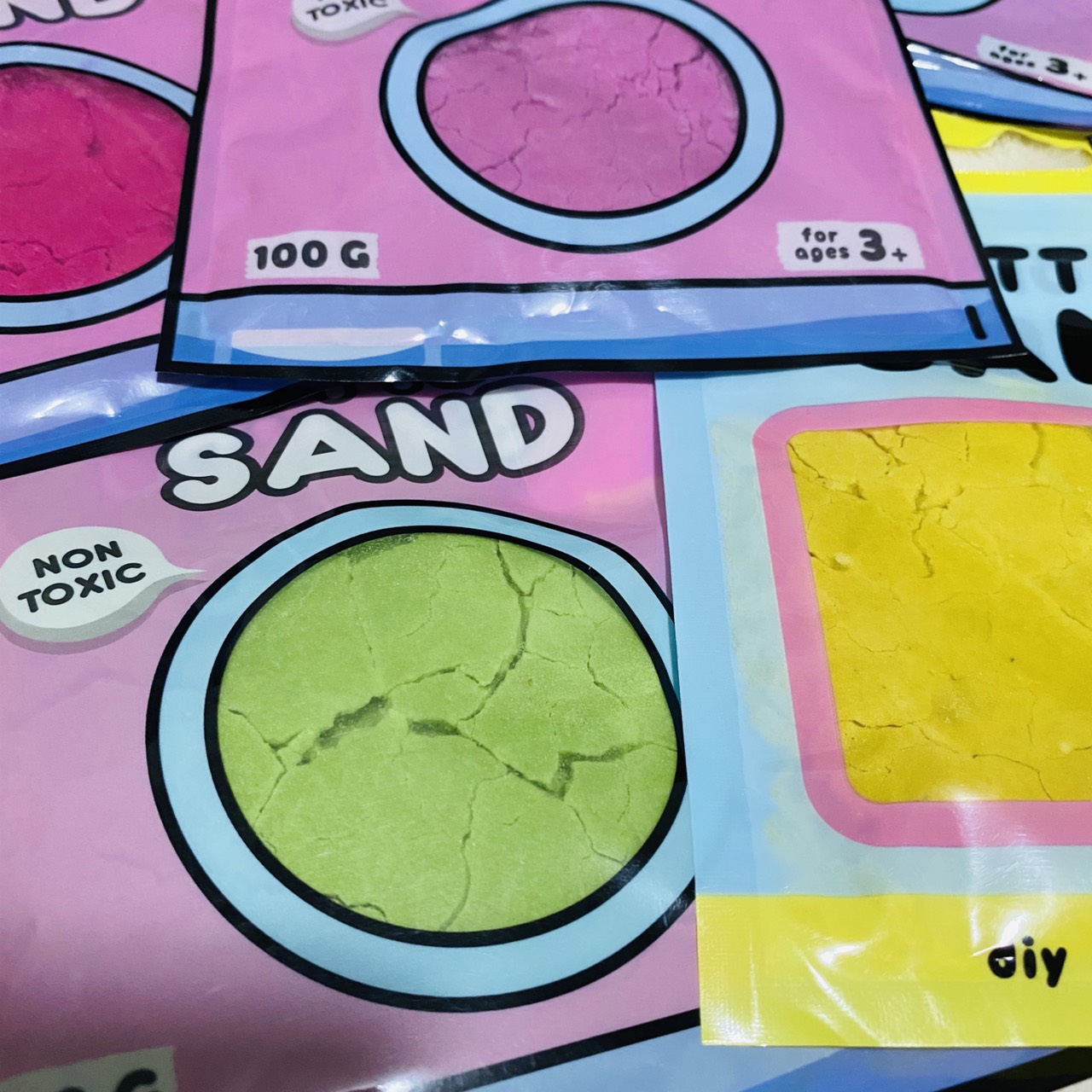 Cotton Sand ทรายญี่ปุ่น ทรายยืดได้ ทรายวิทยาศาสตร์ ทรายมหัศจรรย์ ทราย ...