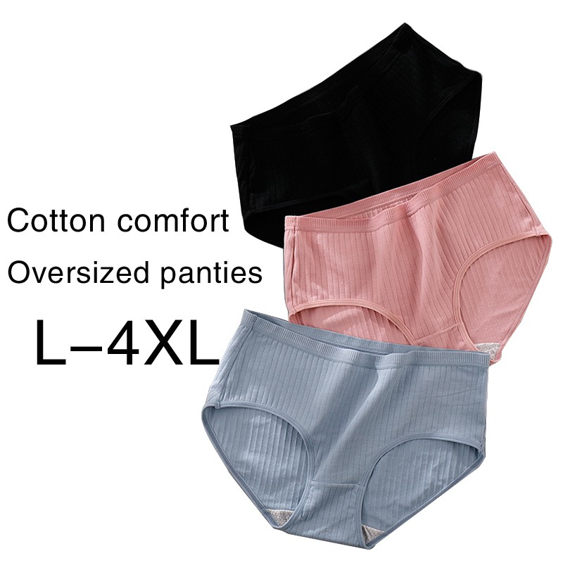 plus size Panties Large size L-4XL women's Oversize good quality ...