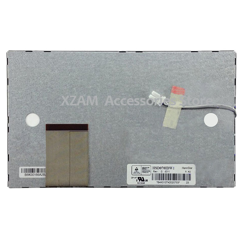 ต้นฉบับและใหม่ HannStar 7นิ้วจอแอลซีดีหน้าจอ HSD070IDW1 D00สำหรับแท็บเล ...