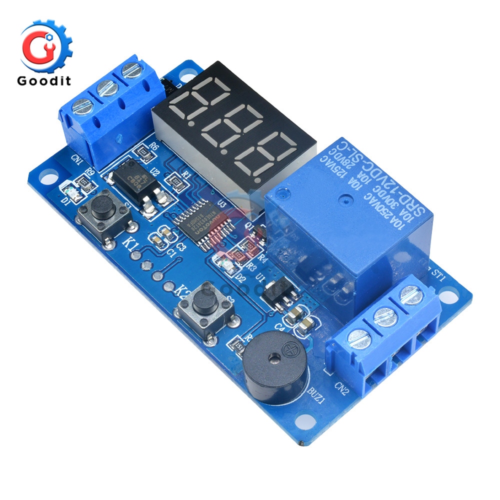 Dc 12v Timer Cycle Relay Digital Led Delay Timer Relay Board Control
