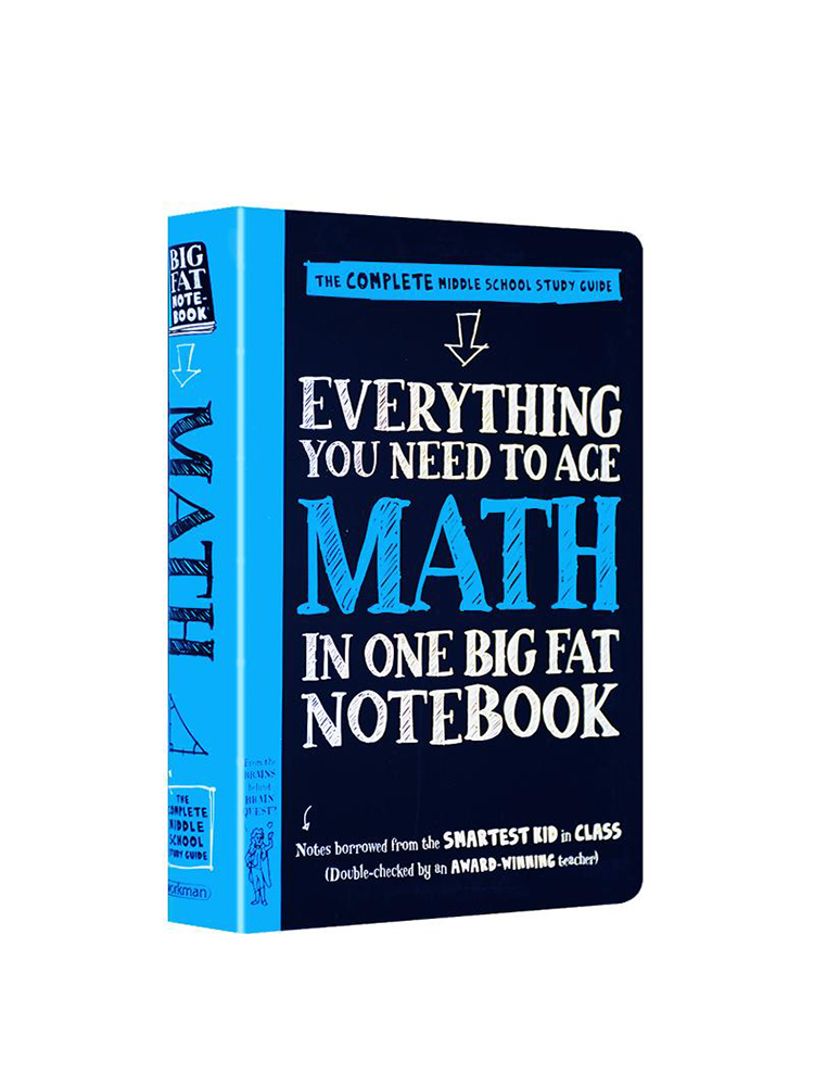 Everything you need to ace math in one big fat notebook | Lazada.co.th