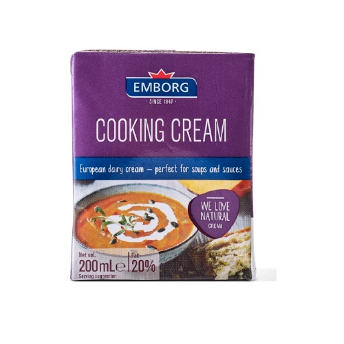Emborg Cooking Cream 200g (Frozen & Fresh Shipping) | Lazada.co.th