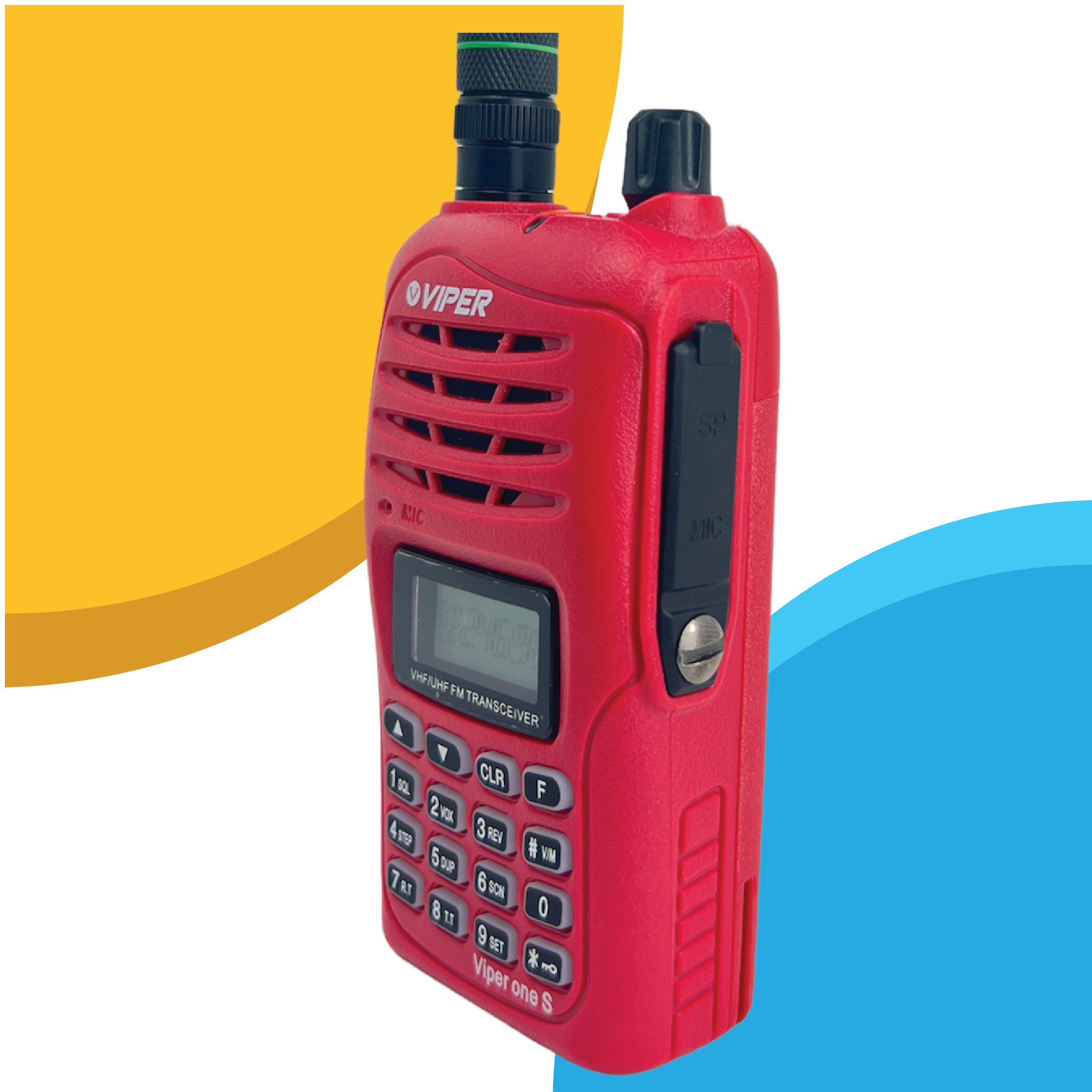 วิทยุสื่อสารเครื้องแดง VIPER ONEs ความถี่ 245MHz 160 ช่อง - ซีเจ เซฟตี้ ...