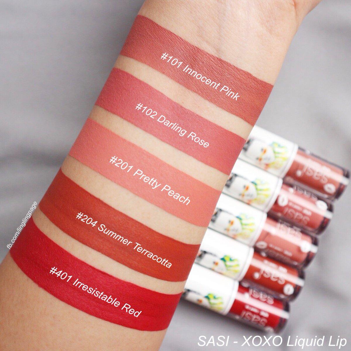 ลิป ศสิ สสิ ลิปสติกสสิ ลิปศศิ ของแท้ ศรีจันทร์ SASI by Srichand Xoxo ...