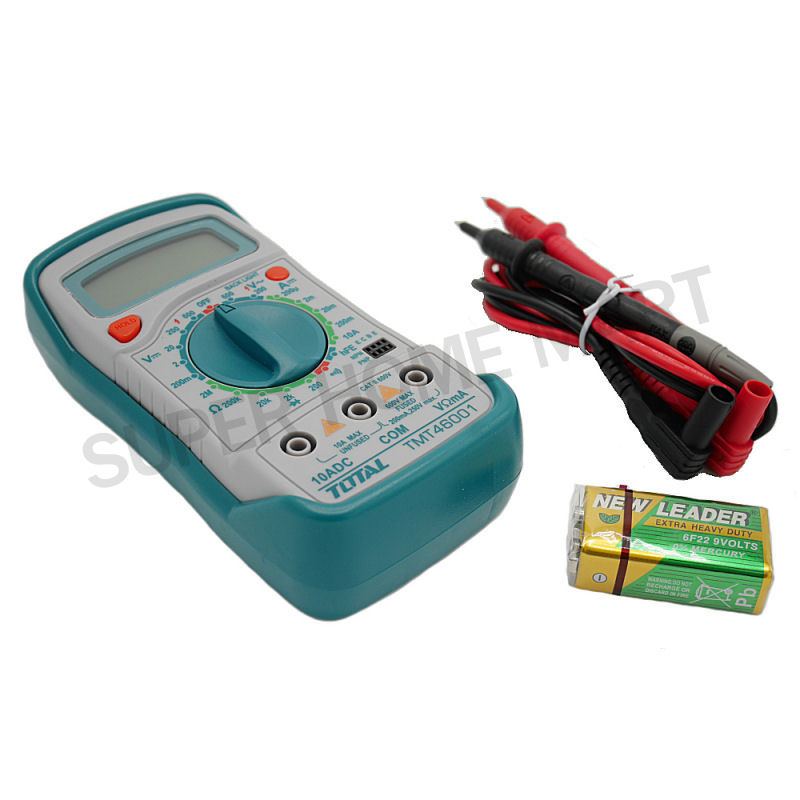 Total ดิจิตอล โอห์มมิเตอร์ รุ่น TMT46001 ( Digital Multimeter ...