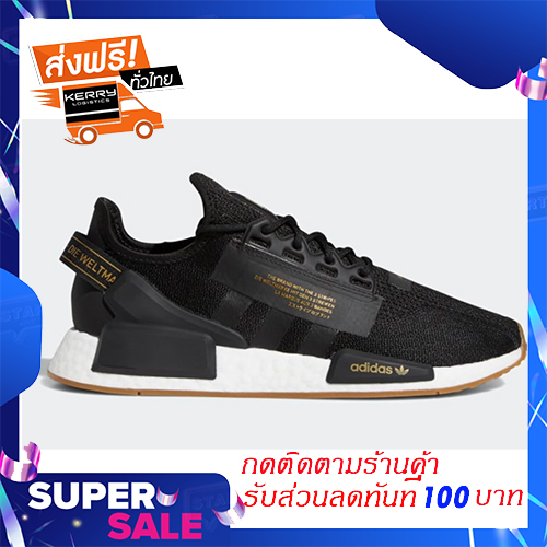 รองเท้าวิ่งAdidas NMD_R1 V2 'Black Gold Metallic' Size36-45 รองเท้า ...