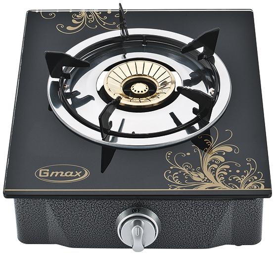 ราคา Gmax เตากล่องหน้ากระจก หัวทองเหลือง 1 หัวเตา รุ่น GL-506P สินค้ารับประกัน 1 ปี