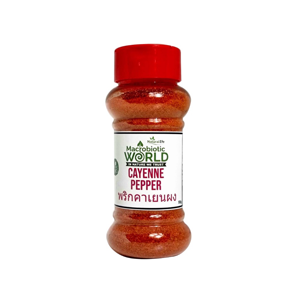 🌿Premium Organic🌿 Spices & Herbs Cayenne Pepper พริกคาเยนผง 55g ...