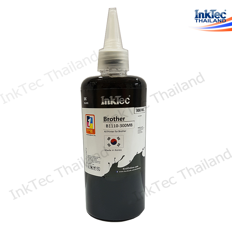 InkTec หมึกพิมพ์เติมTank สำหรับ Brother ขนาด 300 ml. - สีดำ(Black ...