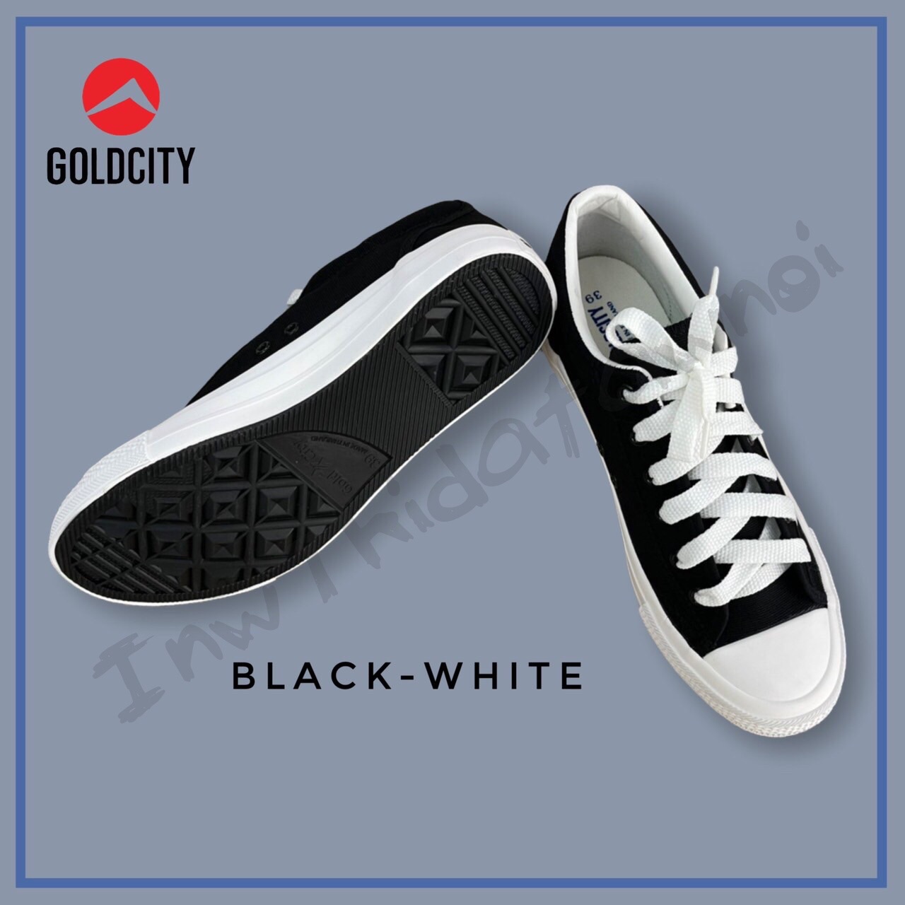 รองเท้าผ้าใบ ใสสบาย Goldcity 502 - InwThidatawnoi - ThaiPick