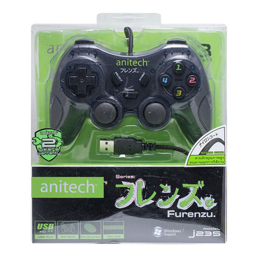 Anitech จอยเกมส์ รุ่น J235-WH. | Lazada.co.th