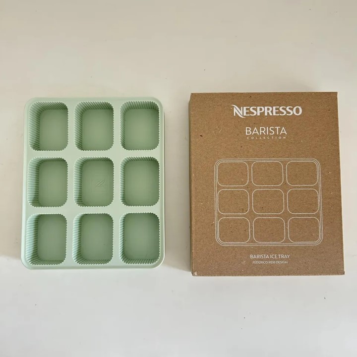Nespresso Ice Cube Trays Kit เซ็ตถาดทำน้ำแข็งสีเขียว รุ่น Limited ...