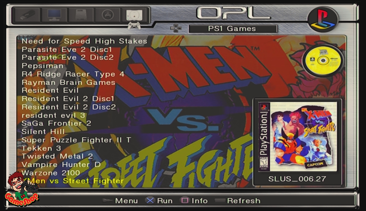 รวม 44 เกมฮิตของ PS1 แฟลชไดร์ฟแท้เกมสำหรับใช้คู่กับเมมบูท OPL PS2 เล่นบนเครื่องเพลย์ทูเท่านั้น ...