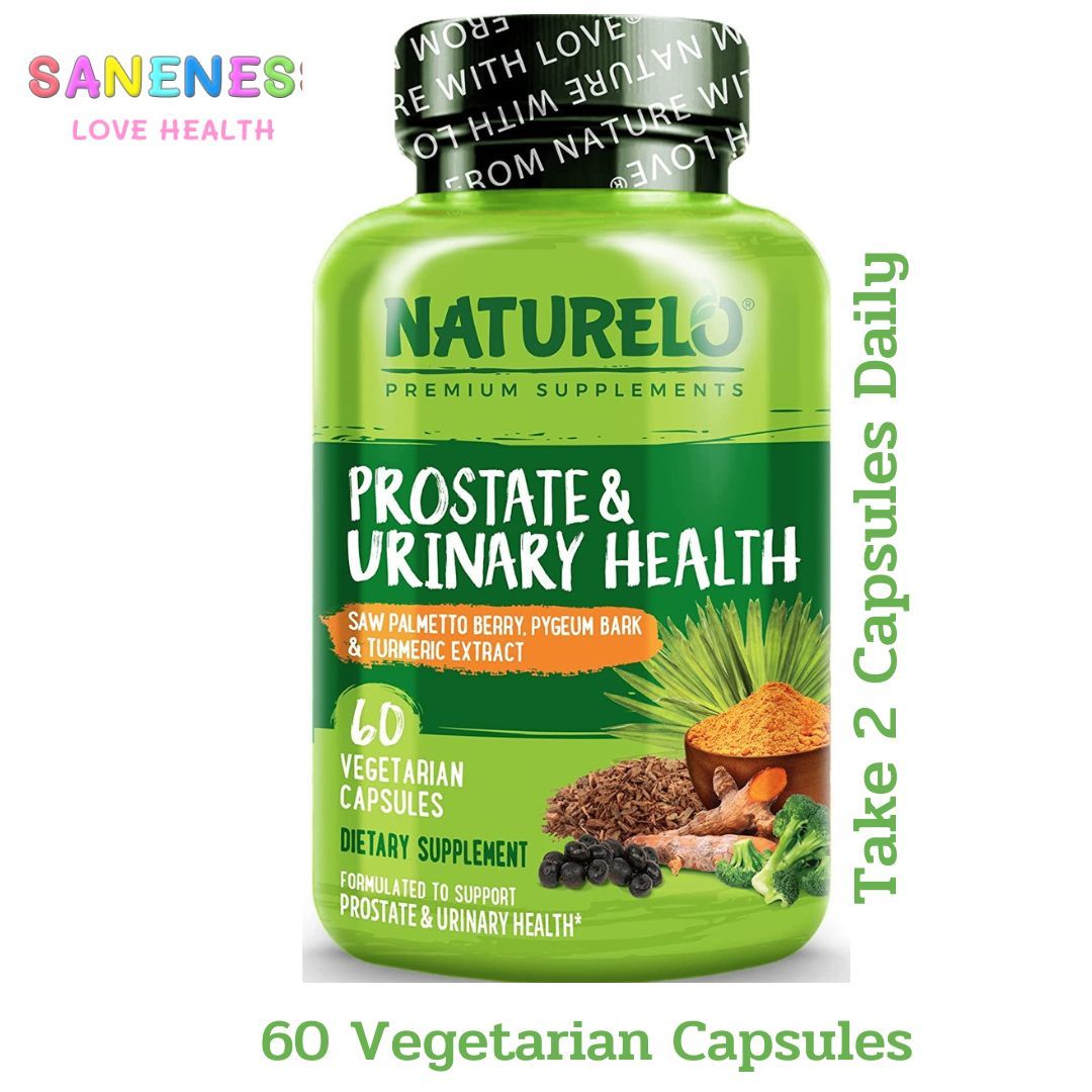 NATURELO Prostate Urinary Health 60 Vegetarian Capsules บำรุงต่อมลูกหมาก - Saneness - ThaiPick