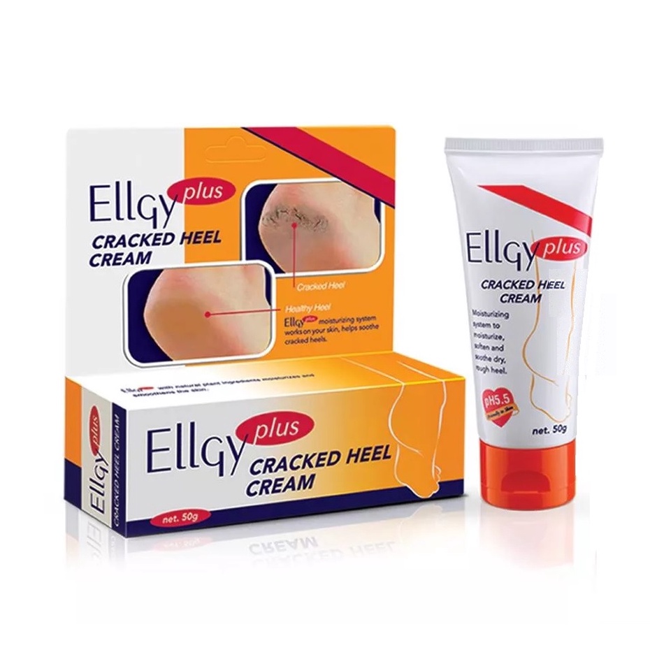 Ellgy Plus Cream ครีมทาส้นเท้า ส้นเท้าแตก (25/50 กรัม) | Lazada.co.th