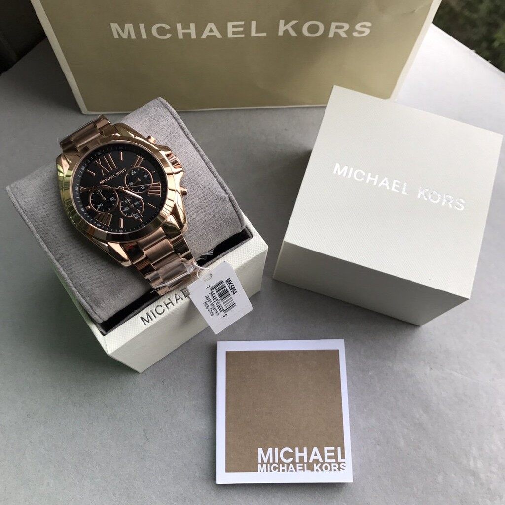พร้อมสต็อก ！Michael Kors รุ่นMK5854 สีโรสโกลล์ ของแท้% MK5854 MK5739 ...