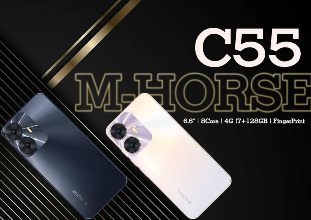 m-horse รุ่น C55 มือถือ4G ซีพียู8คอร์ จอใหญ่ 6.6นิ้ว แรม 7GB รอม128GB รองรับทุกเครือข่าย สแกน ...
