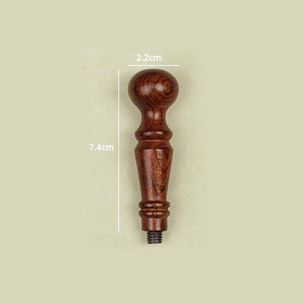 Antique Rose Wood Wooden Handle for Wedding Invitation Wax Seal Stamp ...