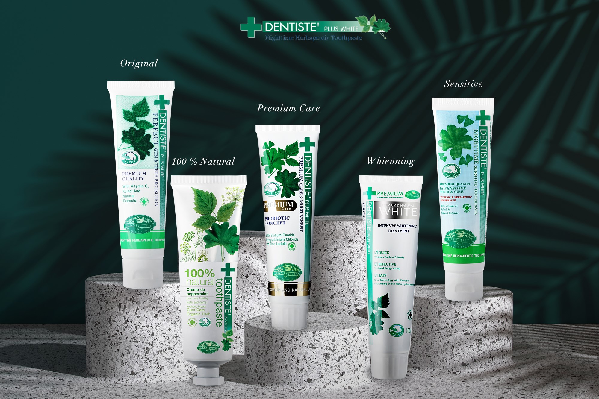 Dentiste Premium White Toothpaste Pump - เดนทิสเต้ ยาสีฟัน สูตรฟันขาว ...