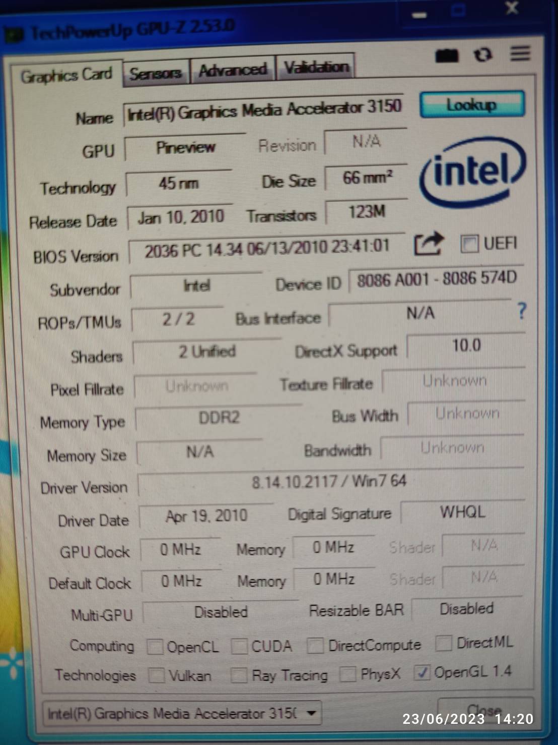 Intel Desktop Board ATOM D525MW 2C4T DDR3 2G มีการ์ดไวไฟ - DOCNUU - ThaiPick