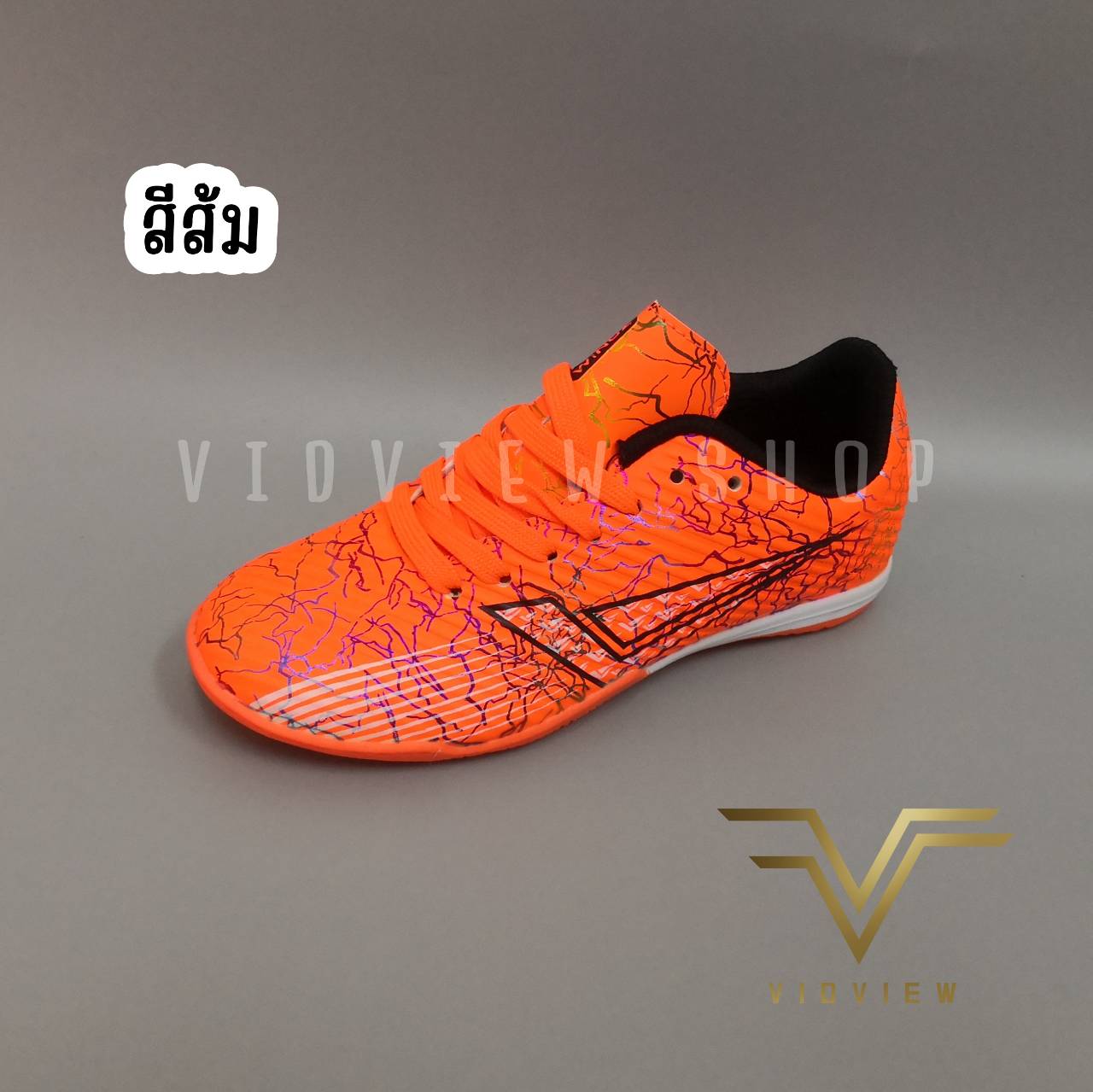 VIDVIEW !!ลดสนั่น!! รองเท้าฟุตซอล พื้นยาง WINGZ WZ2215 เบอร์ 33-45 สำหรับเล่นกีฬา รองเท้ากีฬา ...