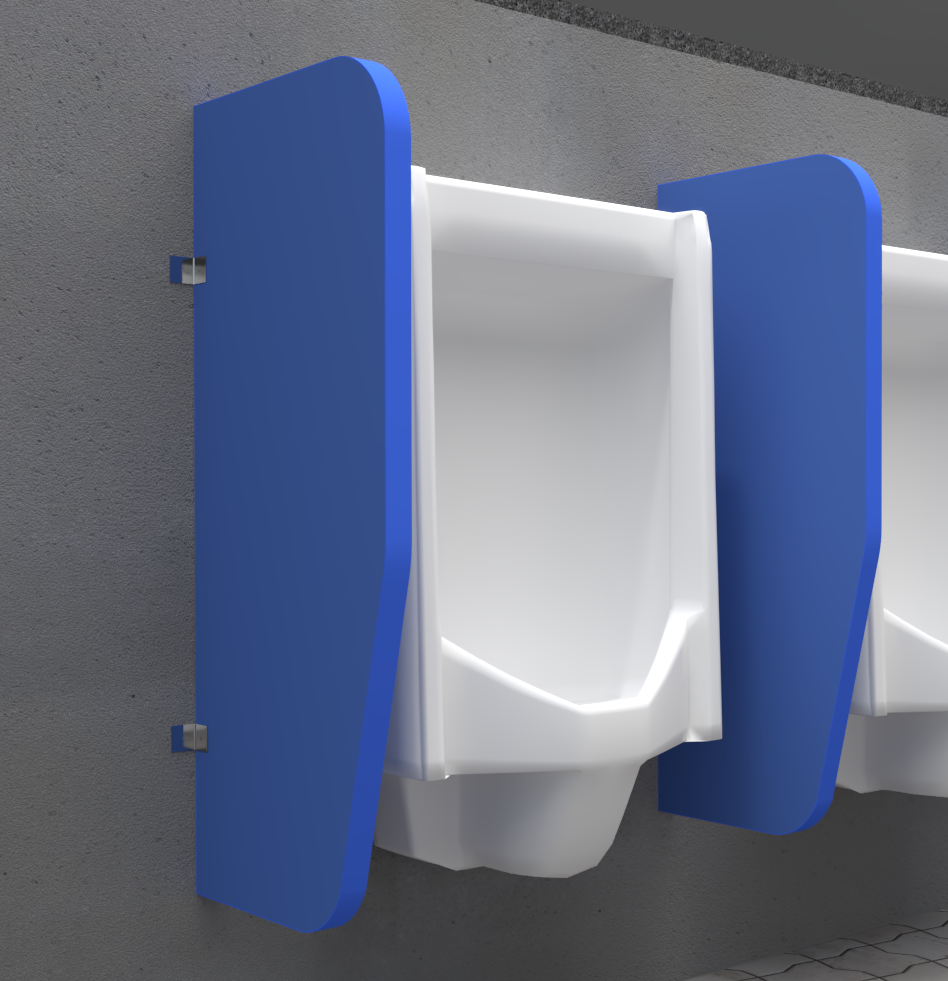 แผงกั้นโถปัสสาวะ PB ทรง Bus Shape | Lazada.co.th