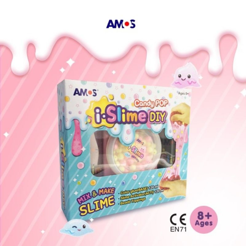 ชุดทำสไลม์ด้วยตัวเอง Amos i-Slime DIY ชุด Candy Pop - Organika2kids - ThaiPick