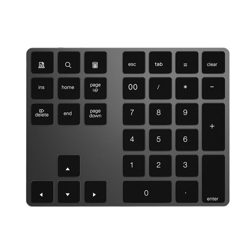 Bluetooth 3.0 Wireless Numeric Keypad 34 Keys Digital Keyboard for ...