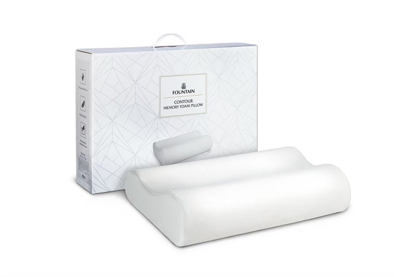 หมอนสุขภาพเมมโมรี่โฟม Fountain Bamboo Adaptive Memory Foam Ultra Soft ...