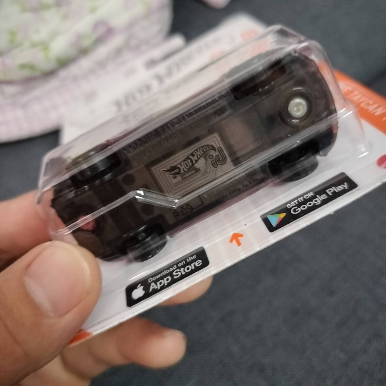 โมเดลรถเหล็ก Hot Wheels Id รุ่น Porsche Taycan Yurbo S ลิขสิทธิ์แท้100