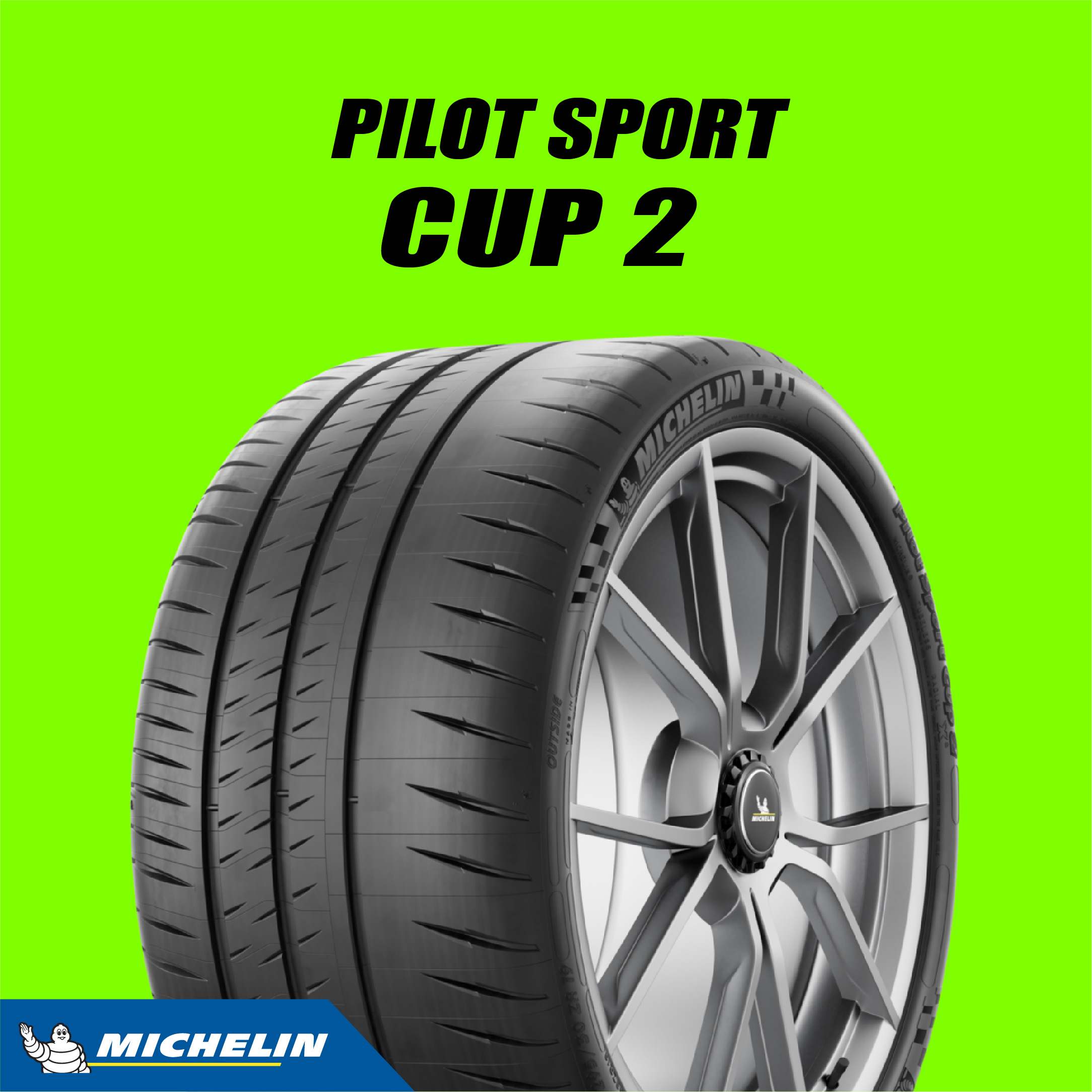 ฟรี!! เปลี่ยนยางถึงบ้าน...ยางรถยนต์ MICHELIN PILOT SPORT CUP 2 ขอบ 18 ...