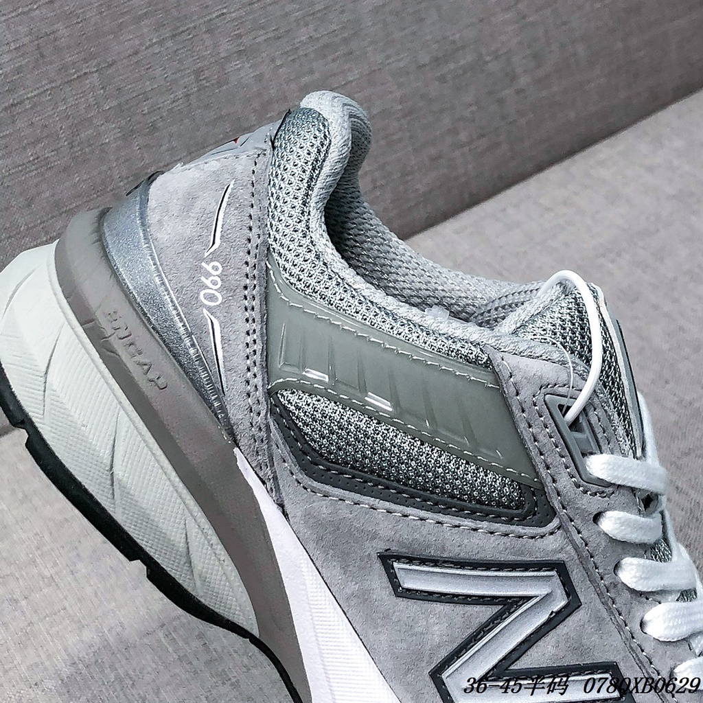 Original NB* 990 Men And Women Retro รองเท้าวิ่ง Shock Absorption Fashion All-Match Casual ...