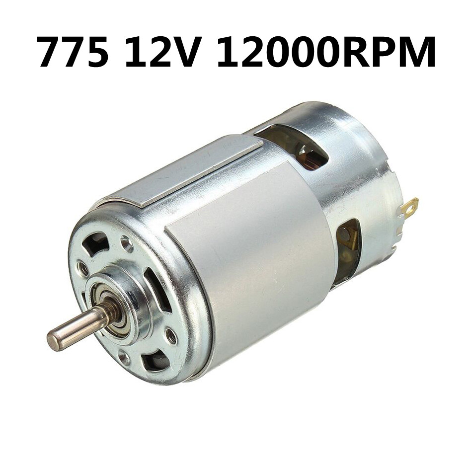 775 12V 12000RPM DC Motor ความเร็วสูง DC Brushed มอเตอร์สำหรับ ...