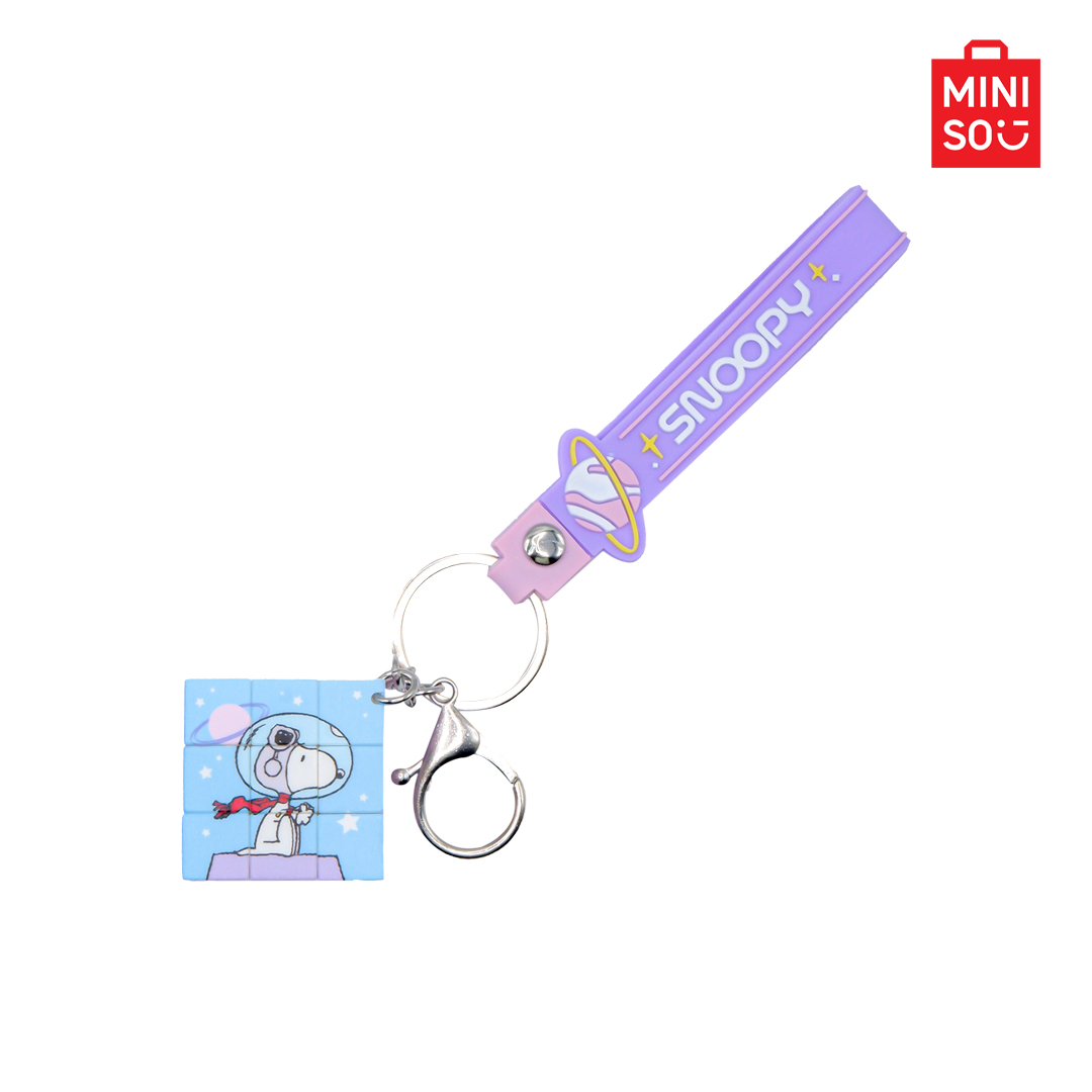 MINISO พวงกุญแจ รูบิคส์ Snoopy the Little Space Explorer Collection ...