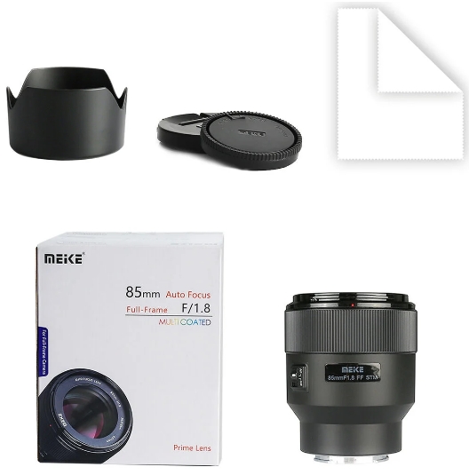 Meike 85mm f1.8 Full Frame AF Lens for Canon RF - Photo Camera - ThaiPick