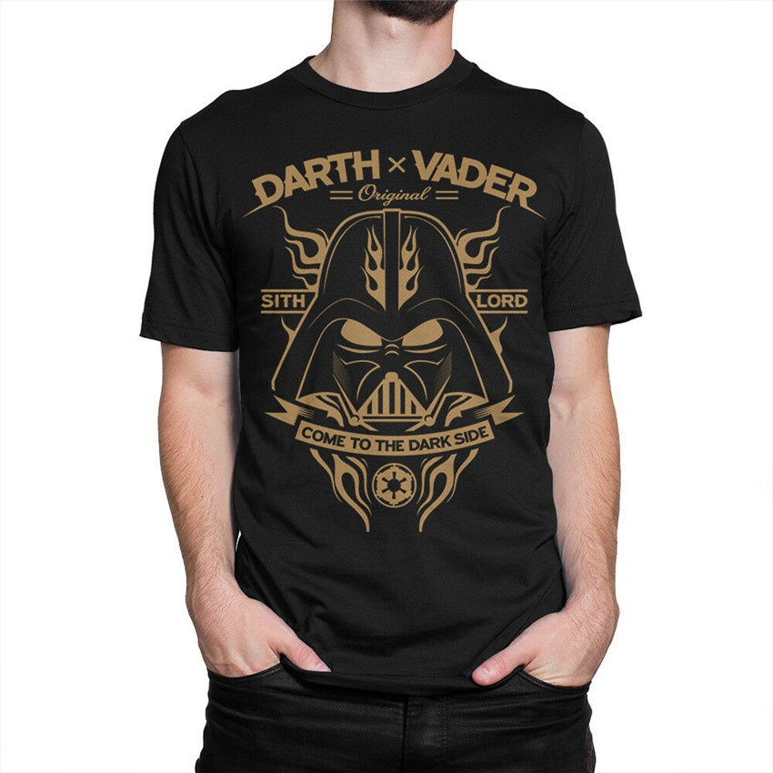 Darth Vader Classic Style 100% Cotton Fitness Men's T-Shirt 8FJ6 ...