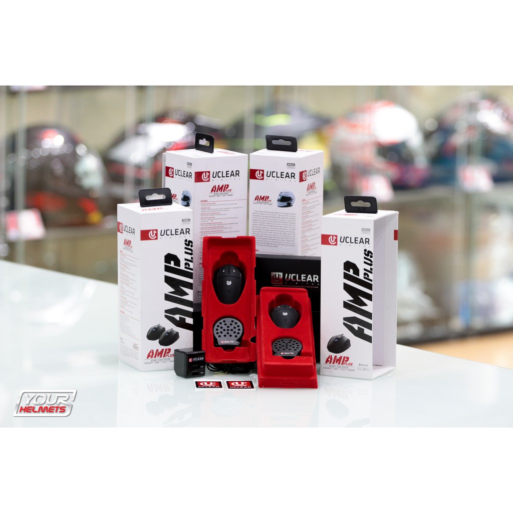 บลูทูธติดหมวกกันน็อค UCLEAR AMP PRO - BobbySherwood - ThaiPick