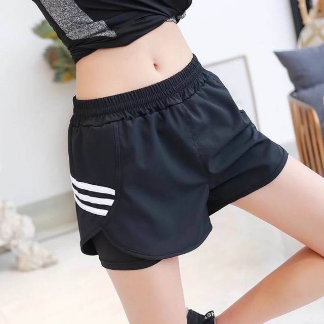 Sport-Double-SHORT ขาสั้น 2 ชั้น (มีซับใน) - CarltonEMorse - ThaiPick