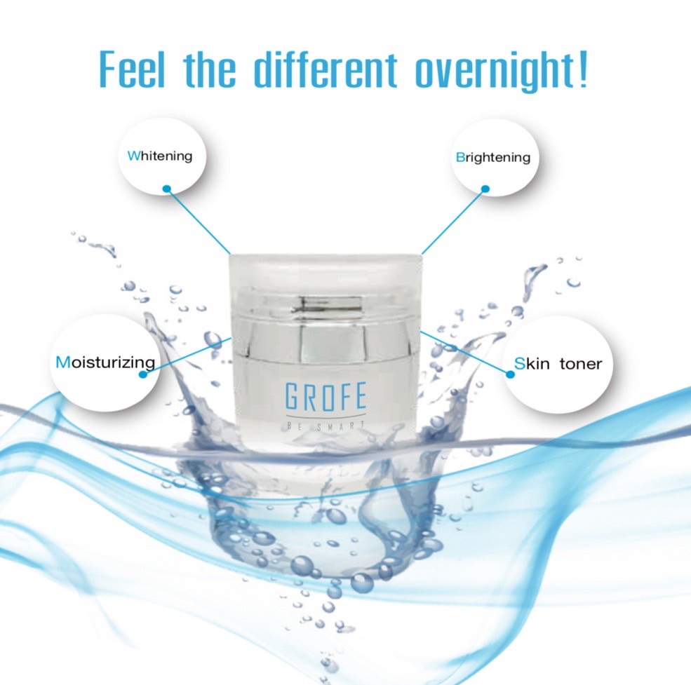 ครีมมาส์กหน้า GROFE เวชสำอางกระจ่างใสทันทีหลังใช้ - BKK Healthiness by ...