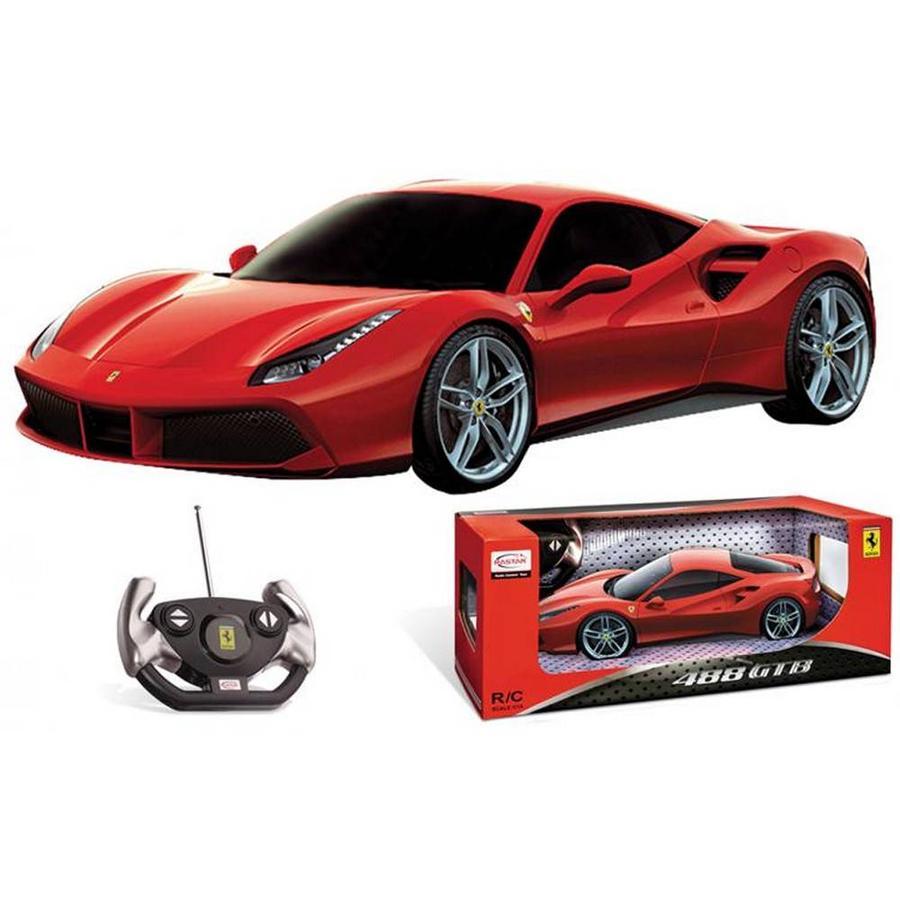 RASTAR 75600 1:14 FERRARI 488 RADIO CONTROL RC CAR TOY - Mini Frog ...