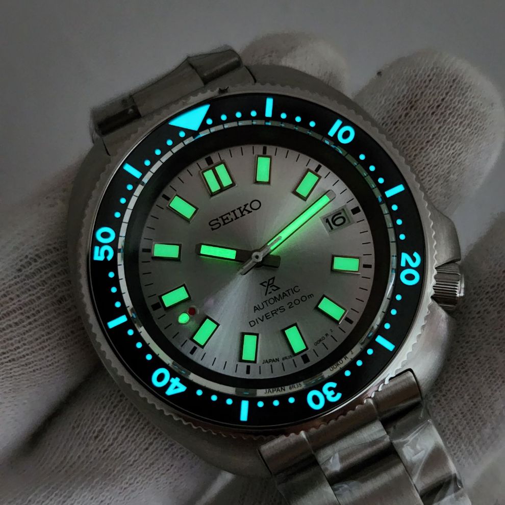 นาฬิกาผู้ชาย Custom Made Automatic NH35 Diver MOD Captain Willard style - Luxury Watches - ThaiPick